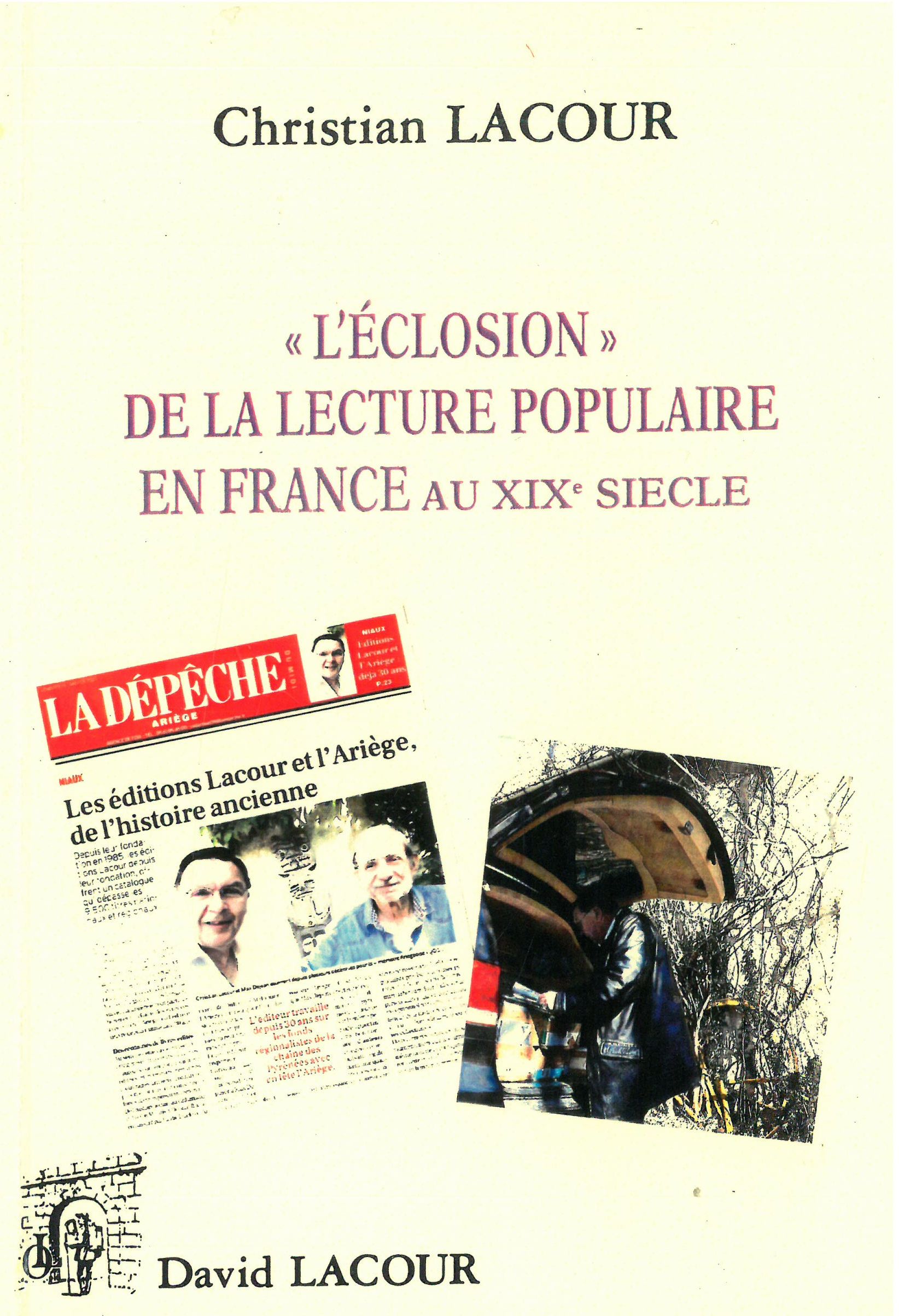 L'éclosion de la lecture populaire en France au XIXe siècle - Les ...